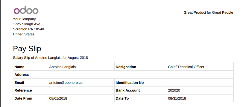 Payslip Bank Account Number is not fetching · Issue #26102 · odoo/odoo · GitHub