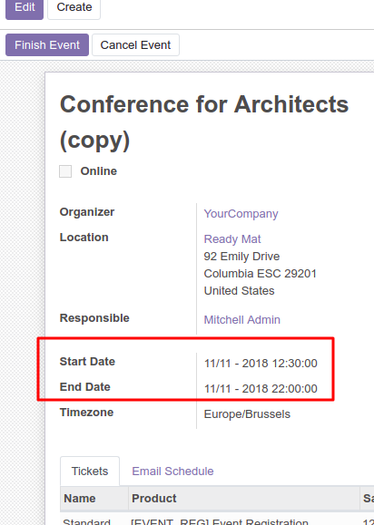 [12] Issue with Calendar View when week_day is changed · Issue #28701 · odoo/odoo · GitHub