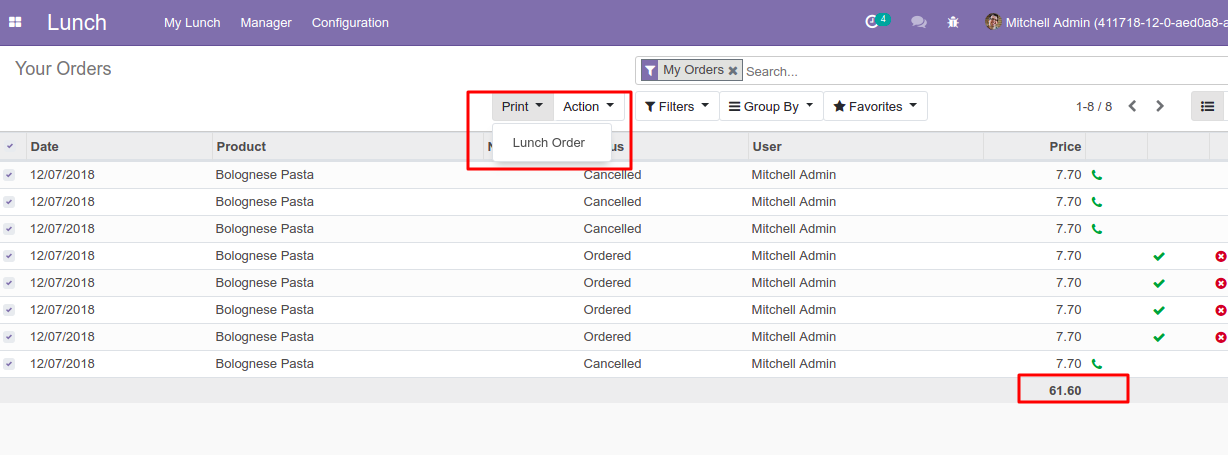 [12] Issue with decimal precision in Lunch order report · Issue #29364 · odoo/odoo · GitHub