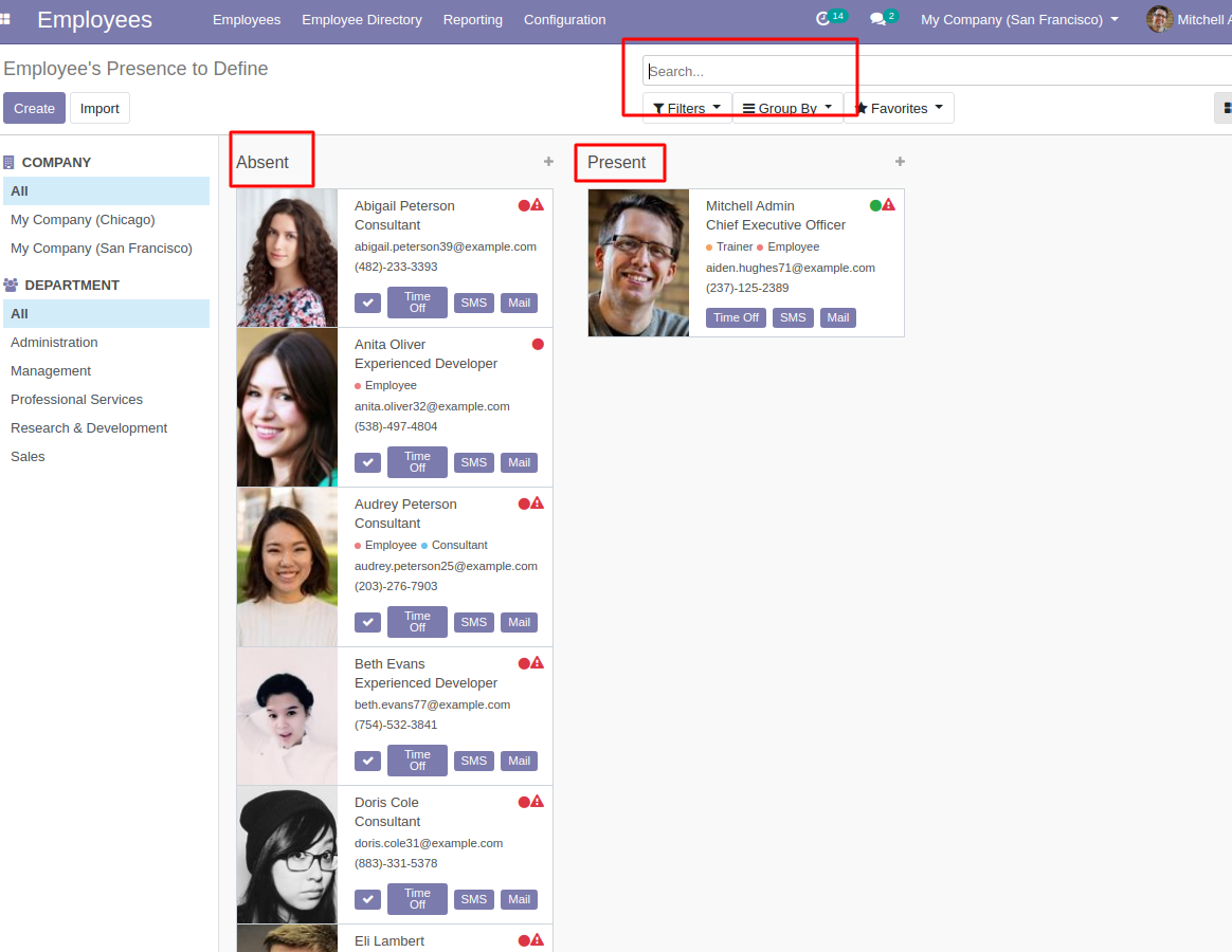 13 Removing Default Groupby Filter Doesnt Update Kanban View · Issue