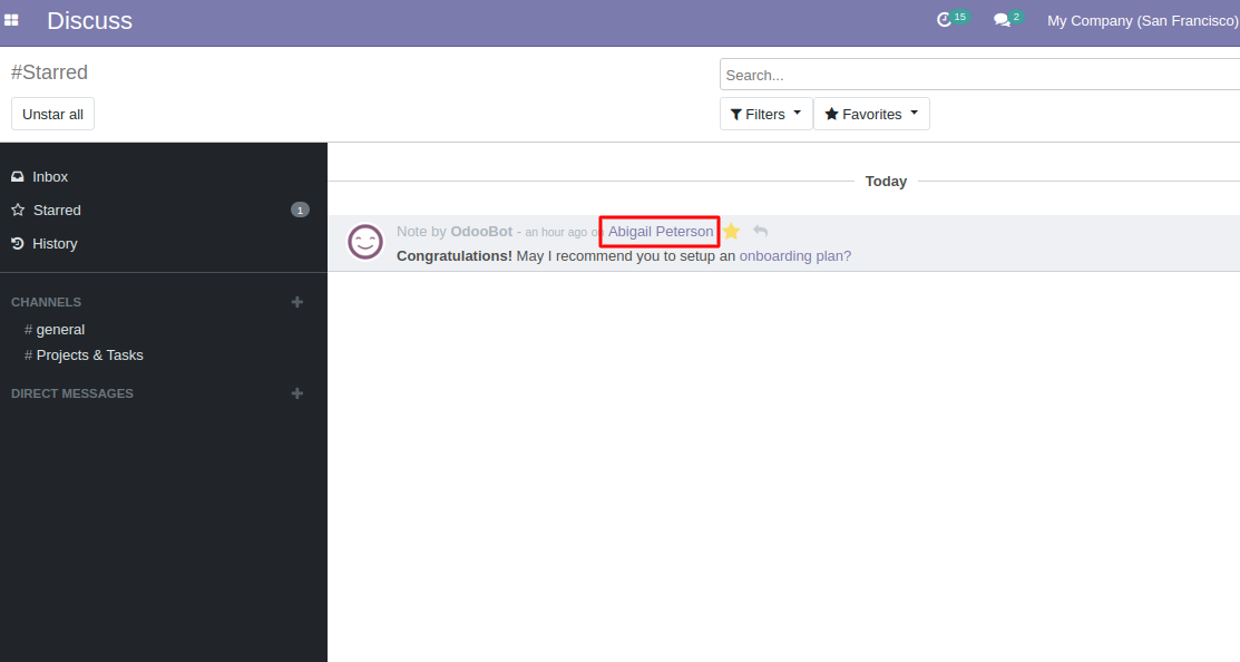 [13] HR: Tracback on Opening Related employee record from Discuss page · Issue #45425 · odoo ...