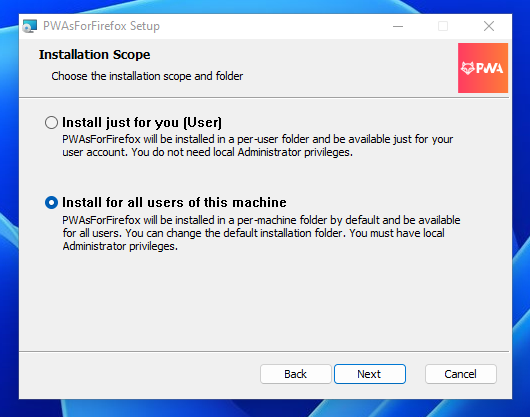 [Package Issue]: filips.FirefoxPWA · Issue #103815 · microsoft/winget-pkgs · GitHub