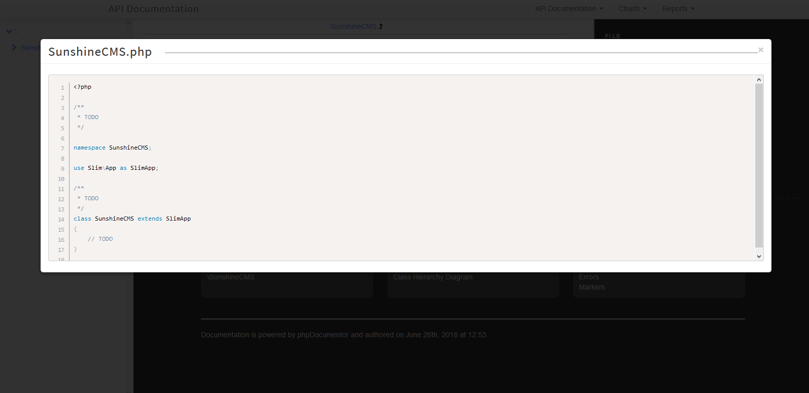 Source view is not working · Issue #1998 · phpDocumentor/phpDocumentor · GitHub