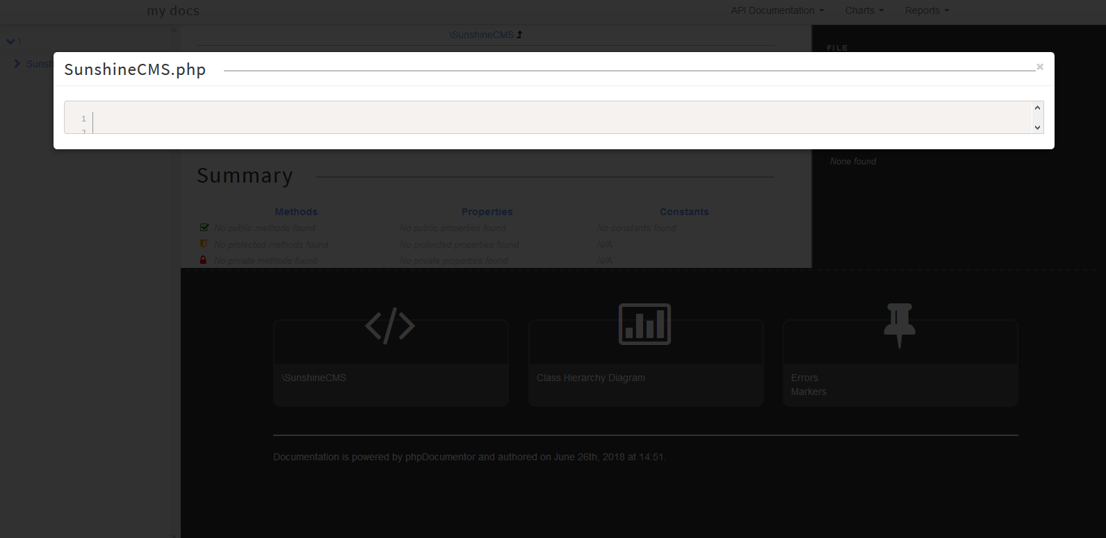 Source view is not working · Issue #1998 · phpDocumentor/phpDocumentor · GitHub