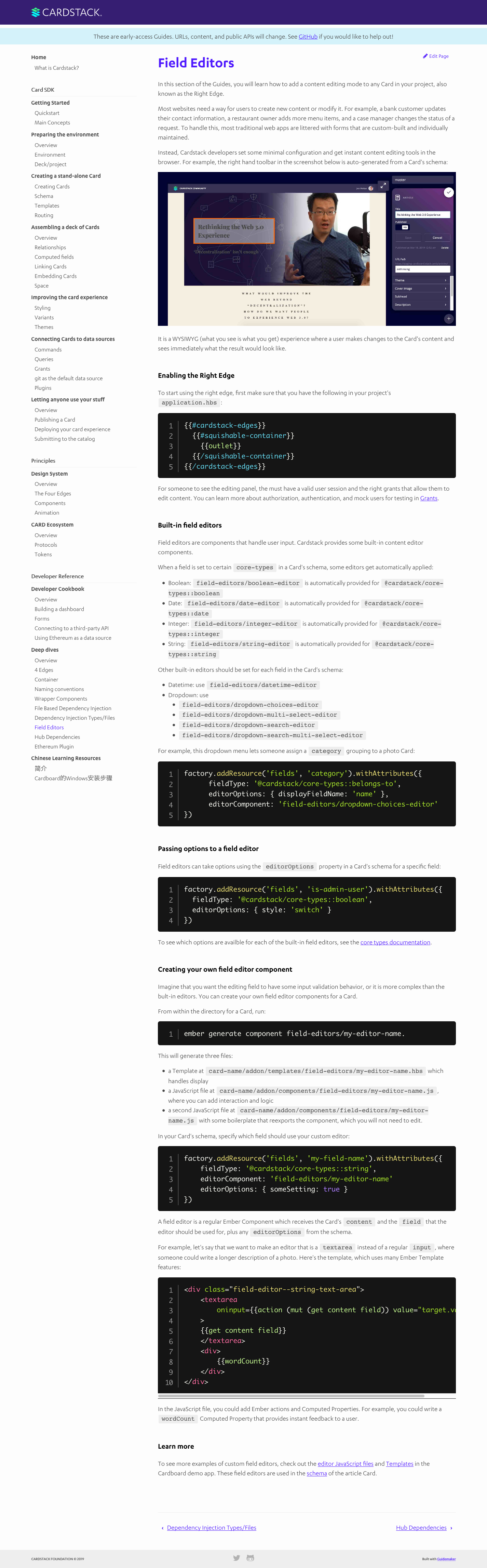 new field editors content by jenweber · Pull Request #41 · cardstack/cardstack-documentation ...