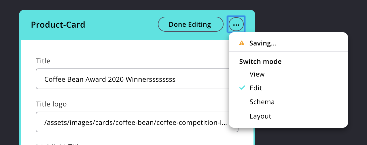 Change icon for the "saving..." indicator · Issue #1367 · cardstack/cardstack · GitHub