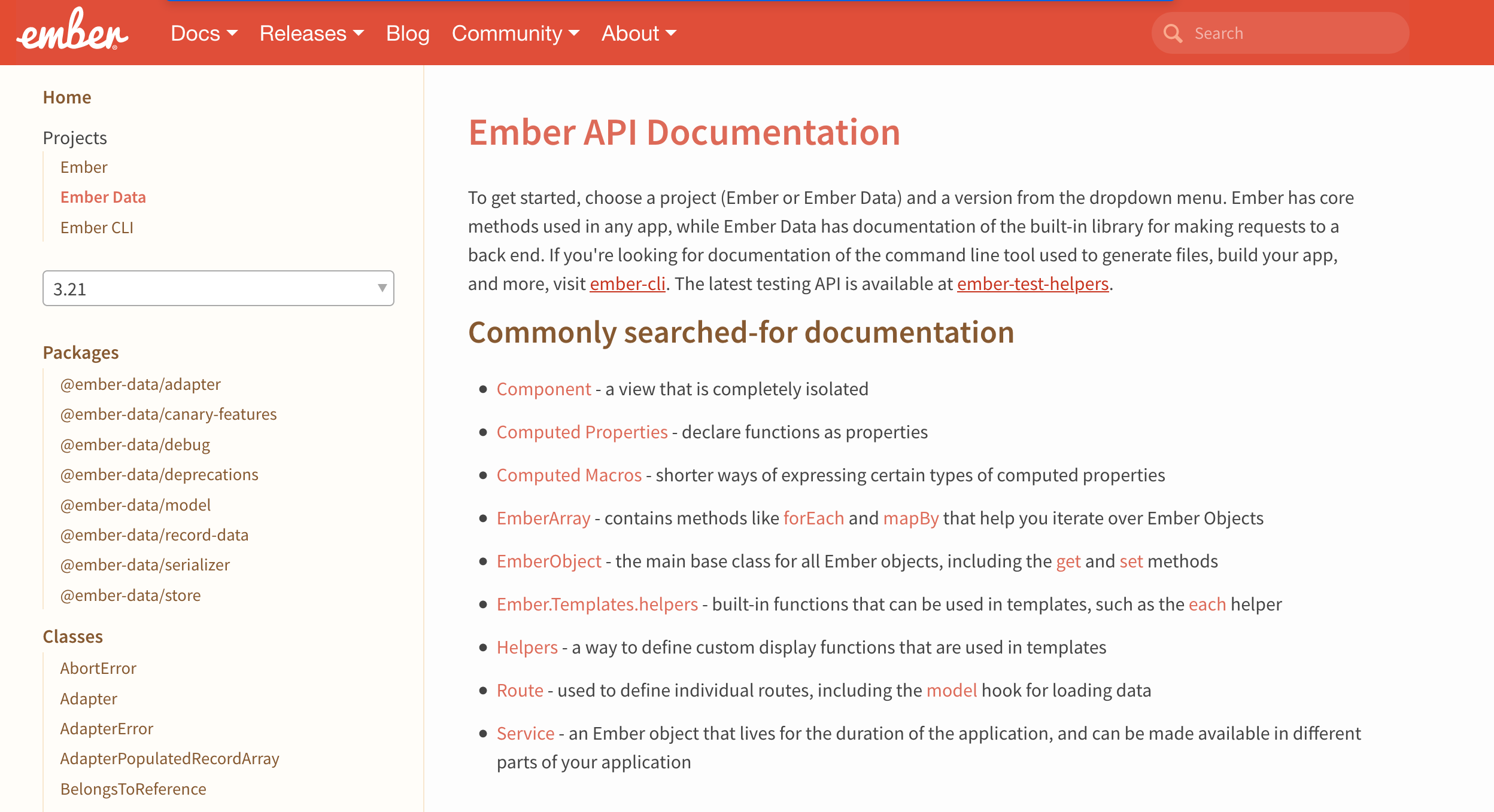 Create Ember Data Landing Page · Issue 638 · Ember Learnember Api Docs · Github