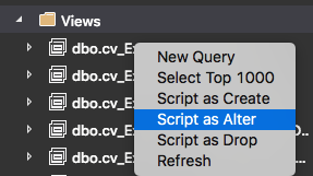 [Feature Request]: Create Alter View scripts through 'sql' command ...