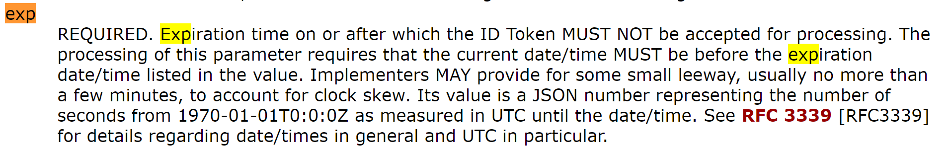 Issue correct exp claim · Issue #351 · ActiveLogin/ActiveLogin ...