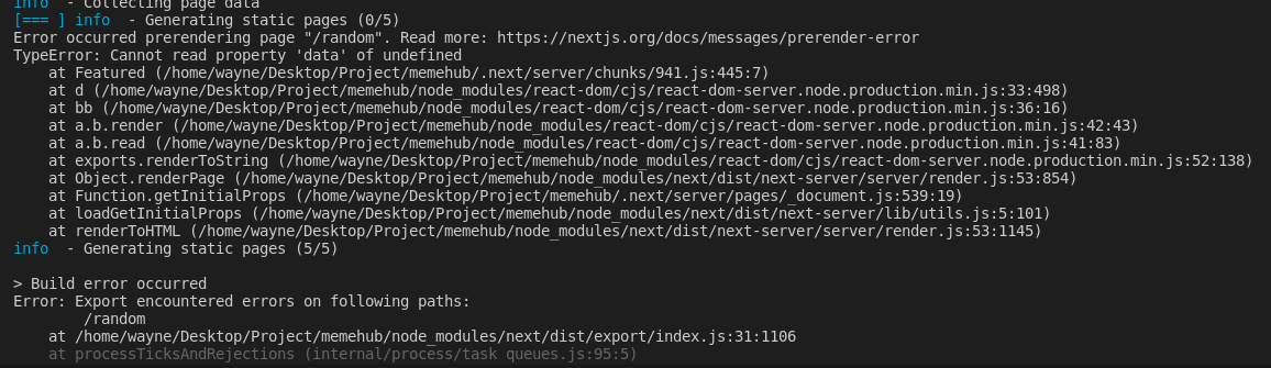Nested destructuring problem with prod build · Issue #27256 · vercel/next.js · GitHub
