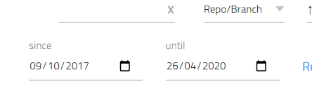 Commits Panel: "Show ramp chart for this period" does nothing · Issue #1543 · reposense ...