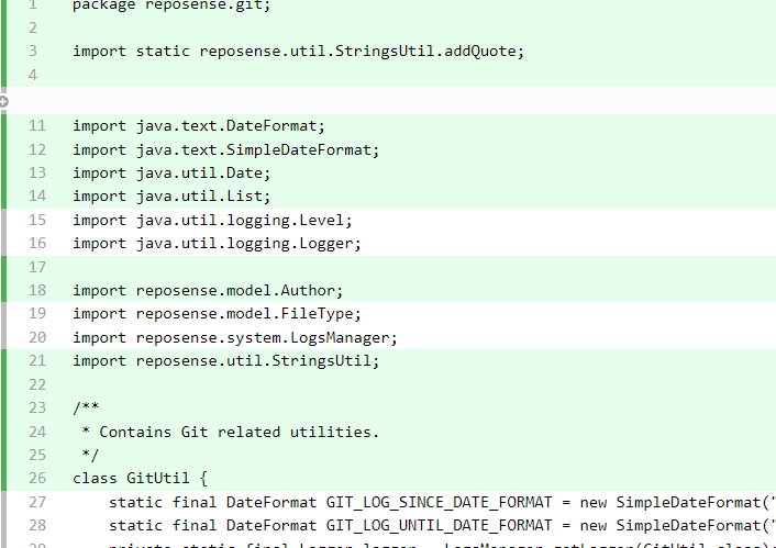 Fix HighlightJS regression · Issue #1633 · reposense/RepoSense · GitHub