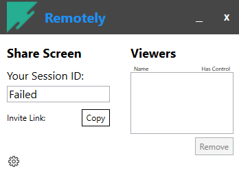 No Connection to Server on self build Portable Instant Support Client · Issue #281 · immense ...