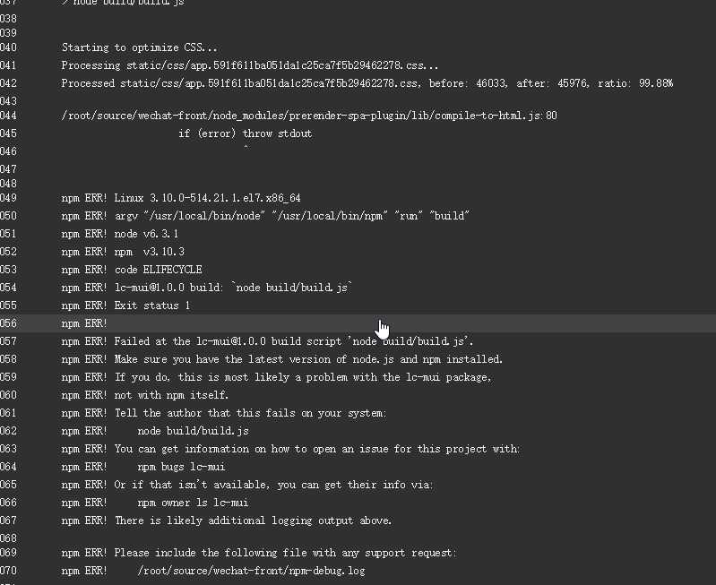 Build Error In Linux · Issue 78 · Chrisvfritz Prerender Spa Plugin · Github