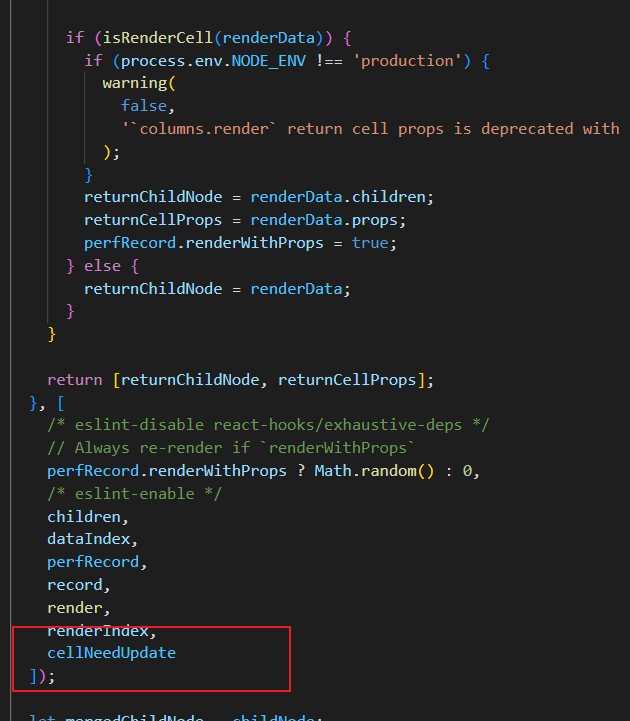 Table shouldCellUpdate · Issue #37995 · ant-design/ant-design · GitHub