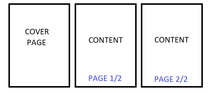 Start counting the page number 1 on page 2 and skip the first page in total pages. · QuestPDF ...