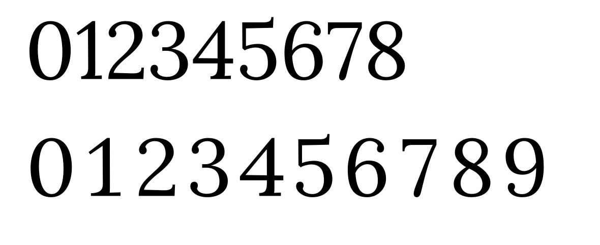 Use same width for digits? · Issue #60 · cyrealtype/Lora-Cyrillic · GitHub