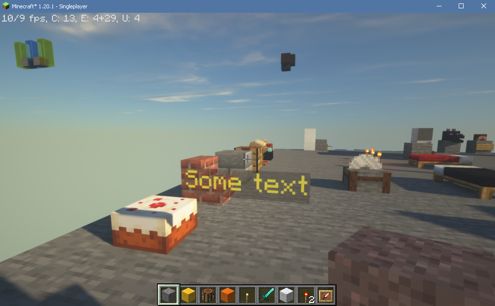 [1.19.4/1.20.1 - FAST RENDER - SHADERS] Text displays are not rendered correctly with all ...