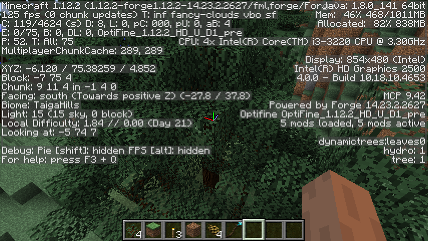 Leaf issue with Dynamic Trees · Issue #1275 · sp614x/optifine · GitHub