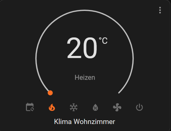 Target Temperature is never displayed and can't be set, also fan modes are not displayed · Issue ...