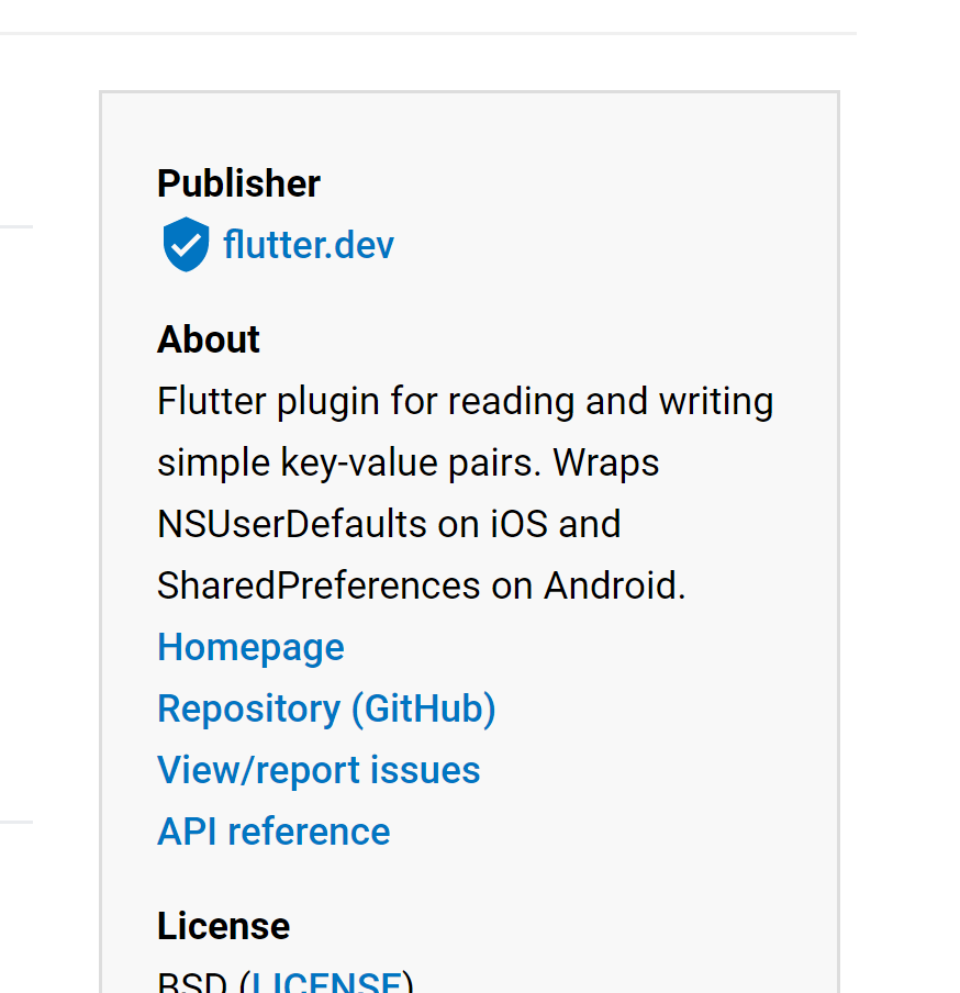 Add Author information to Verified publishers packages · Issue #3189 · dart-lang/pub-dev · GitHub