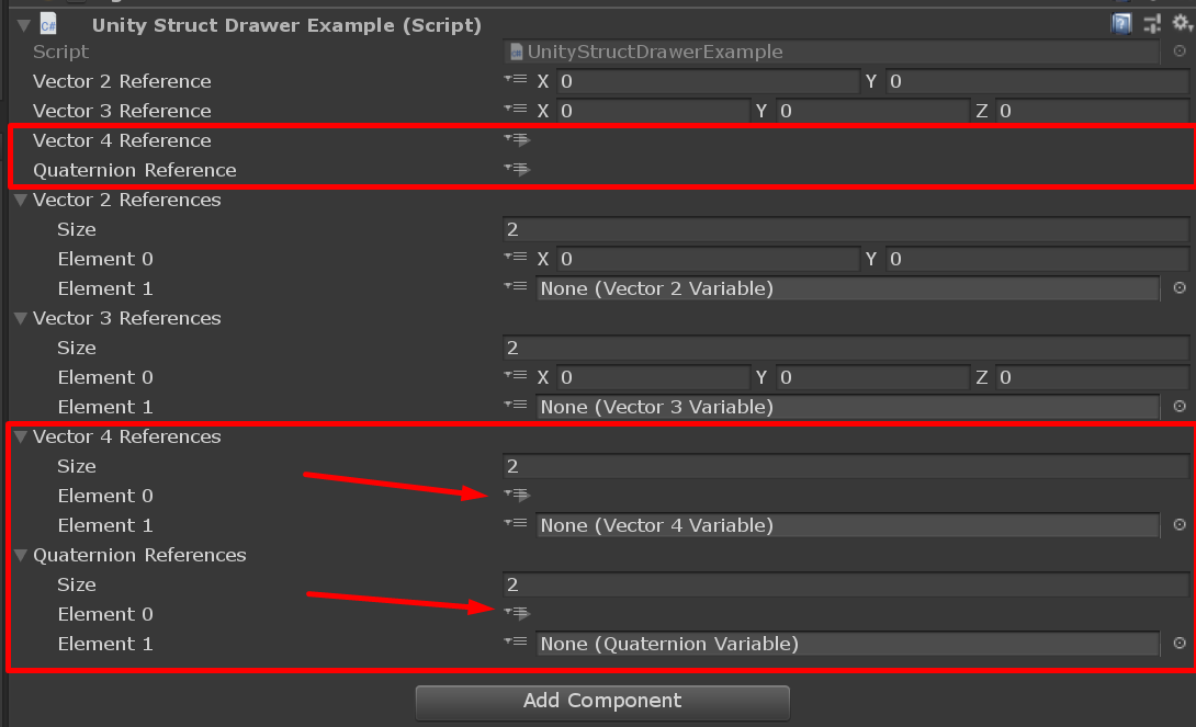 Some Unity Struct Types Do Now Allow Edit time Modification Issue 66 Some Unity Struct Types Do Now Allow Edit time Modification Issue 66