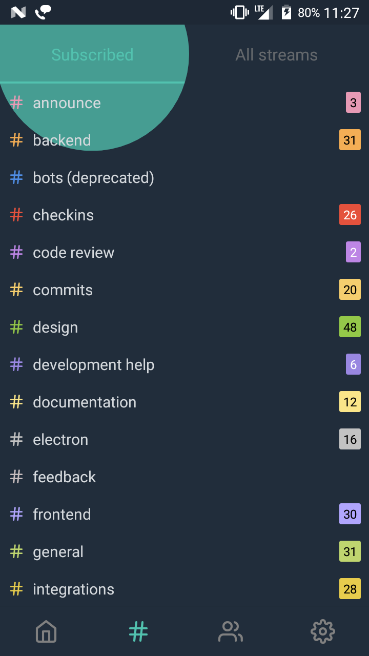 Ripple effect overflows out of Tab bar · Issue #2065 · zulip/zulip-mobile · GitHub