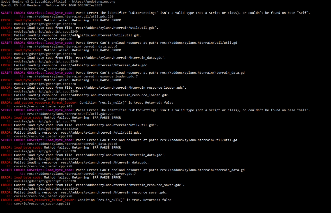 Exported Game Crashes On Launch · Issue 153 · Zylann Godot Heightmap Plugin · Github