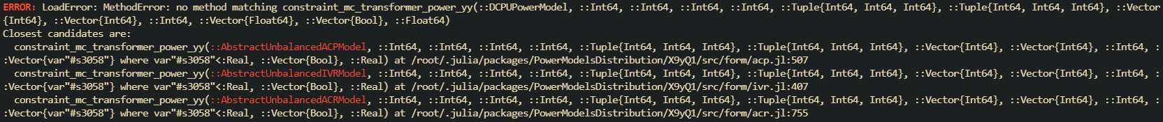 DCPU Problem: Formulation not being able to handle transformers · Issue #343 · lanl-ansi ...