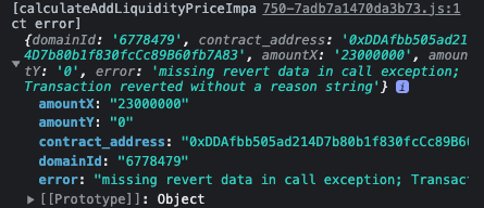 Initial deposit into empty pool should not call calculateAddLiquidityPriceImpact · Issue #2821 ...