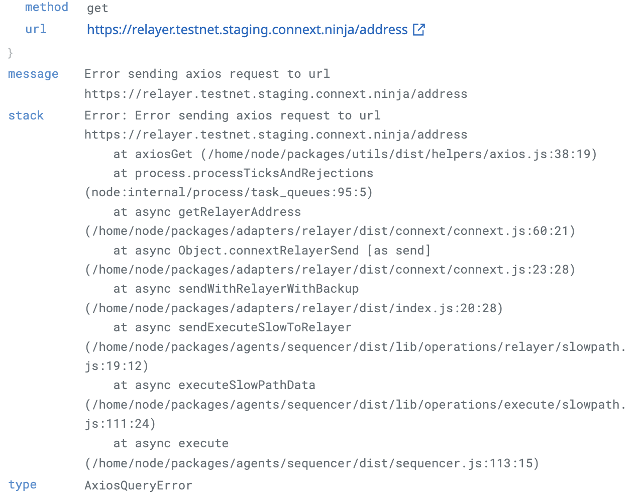 503 Error to staging relayer · Issue #3535 · connext/monorepo · GitHub