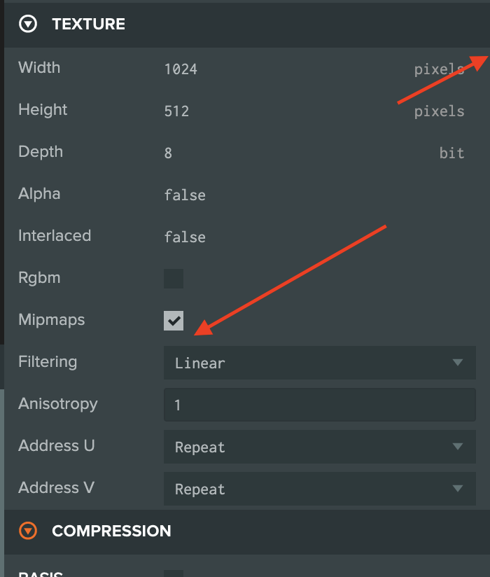 Show a warning if texture is not POT and mipmap is enabled (WebGL 1) · Issue #251 · playcanvas ...
