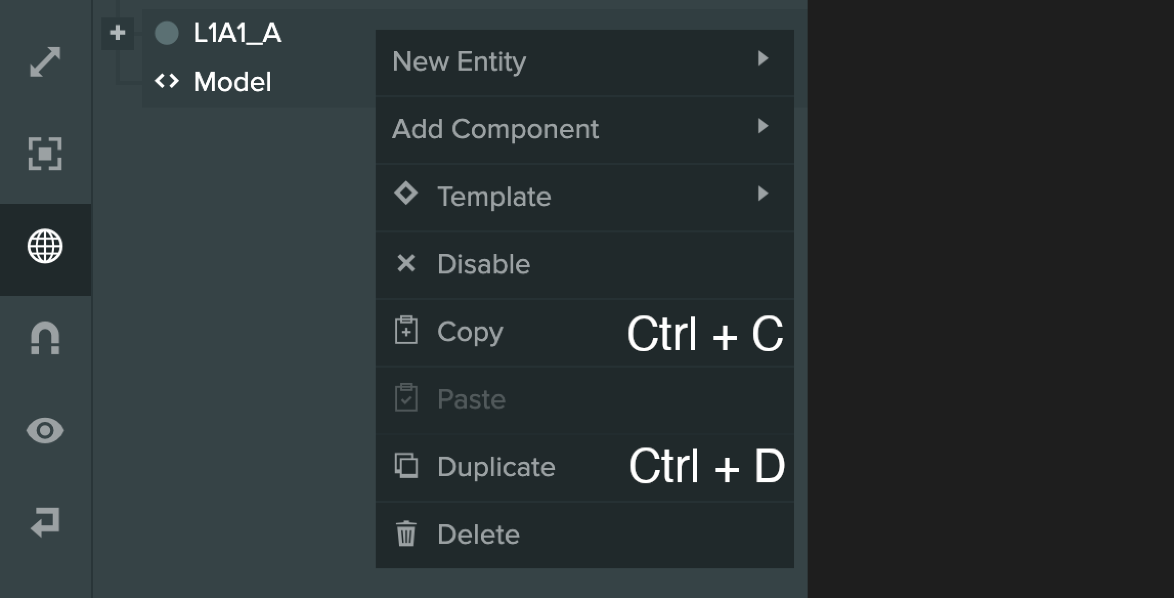 Add Shortcuts Hotkeys To Options Menu To Make It Easier To Learn Them · Issue 513 · Playcanvas