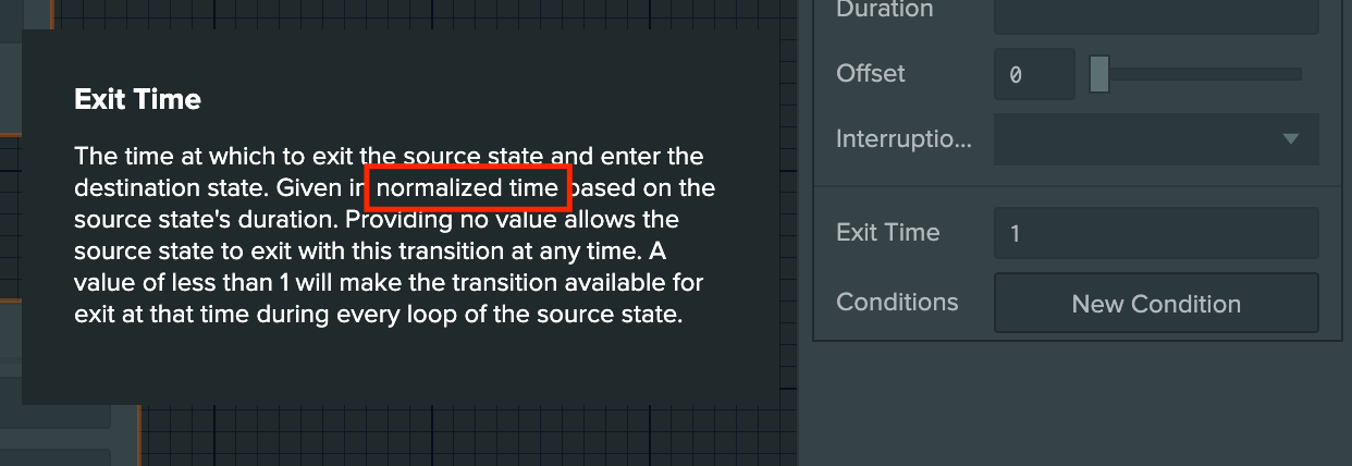 Give example of exit time values for transitions · Issue #906 · playcanvas/editor · GitHub