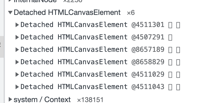 Refreshing the launch tab causes the memory usage to increase until it runs out of memory ...
