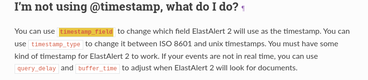 ElastAlert2 No mapping found · jertel elastalert2 · Discussion #997 · GitHub