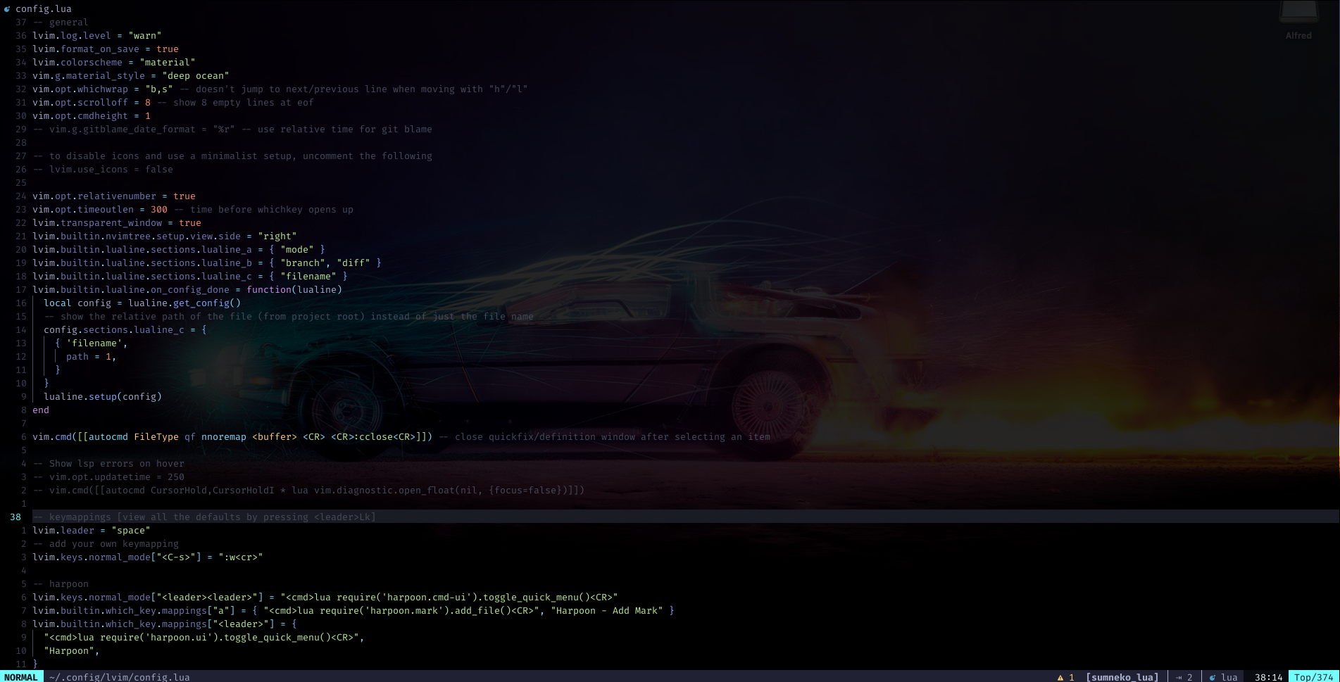 Telescope layout and display issue with transparent background · Issue #3350 · LunarVim/LunarVim ...