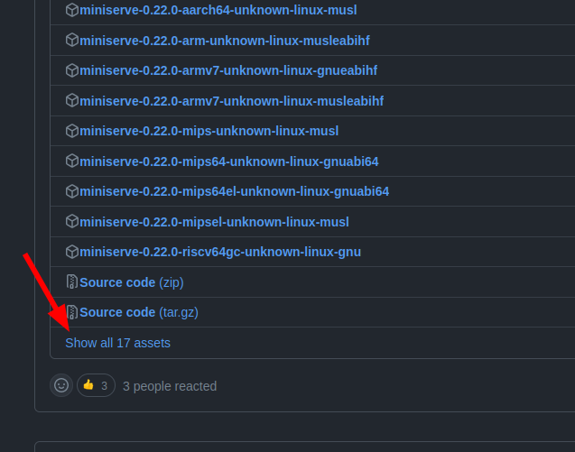 0.22.0: Windows artifacts missing · Issue #913 · svenstaro/miniserve · GitHub