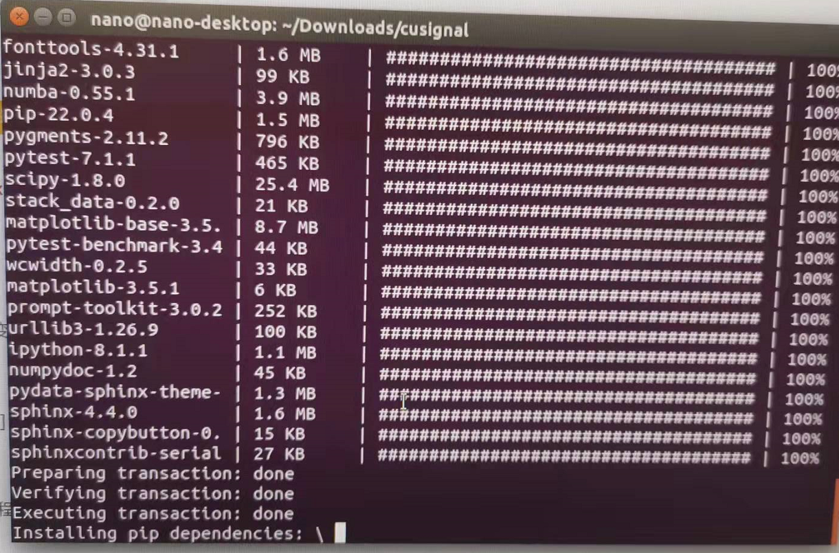 [BUG]Jetson nano installation issue · Issue #464 · rapidsai/cusignal · GitHub