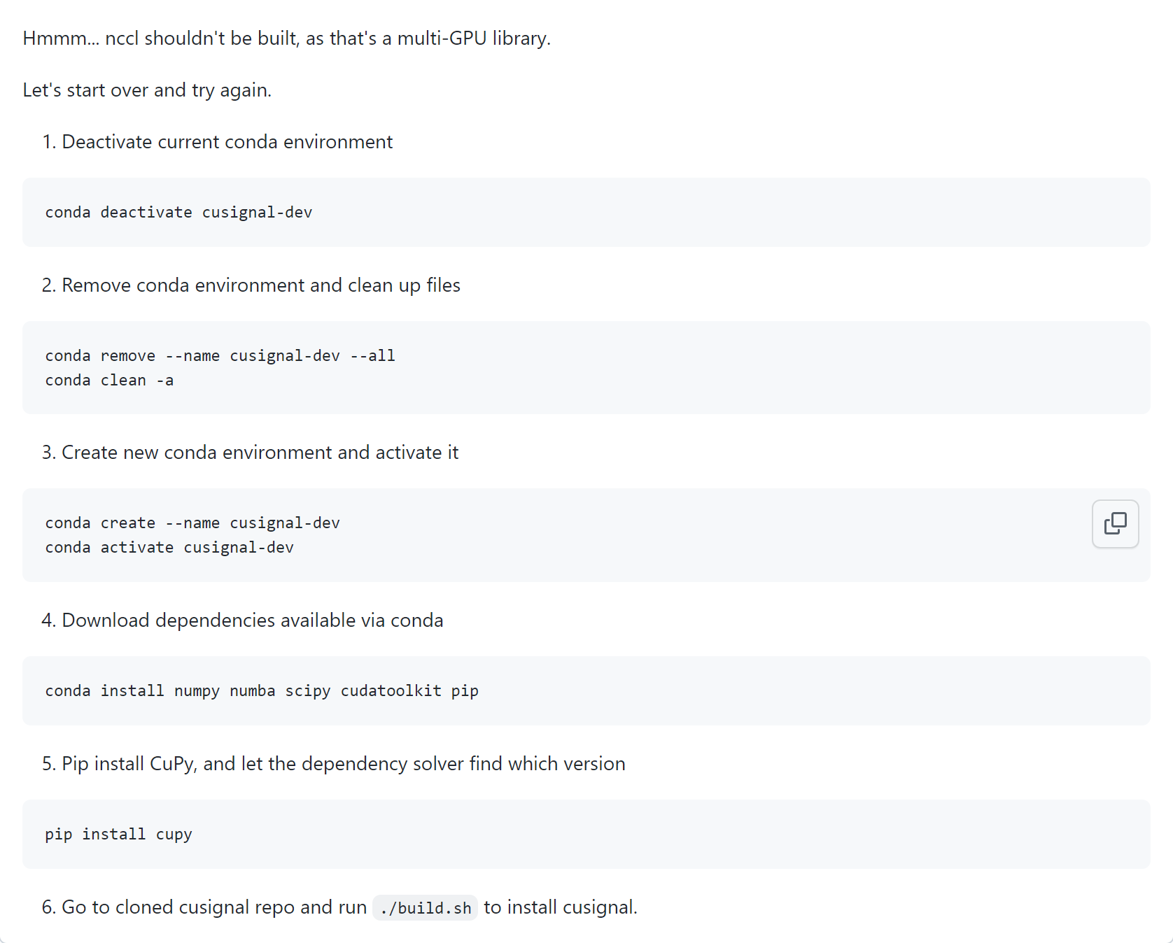 [BUG]Jetson nano installation issue · Issue #464 · rapidsai/cusignal · GitHub