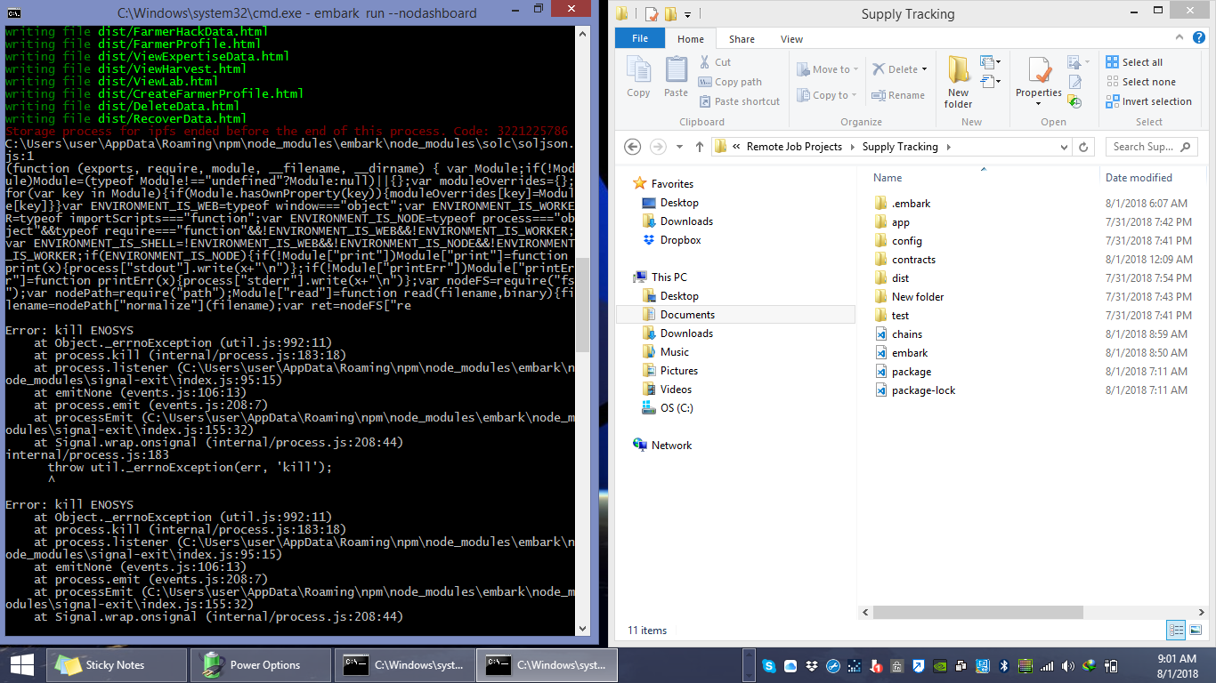 Embark taking forever to build · Issue #671 · embarklabs/embark · GitHub