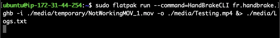 HandbrakeCLI crashed (Segmentation fault) · Issue #2187 · HandBrake ...