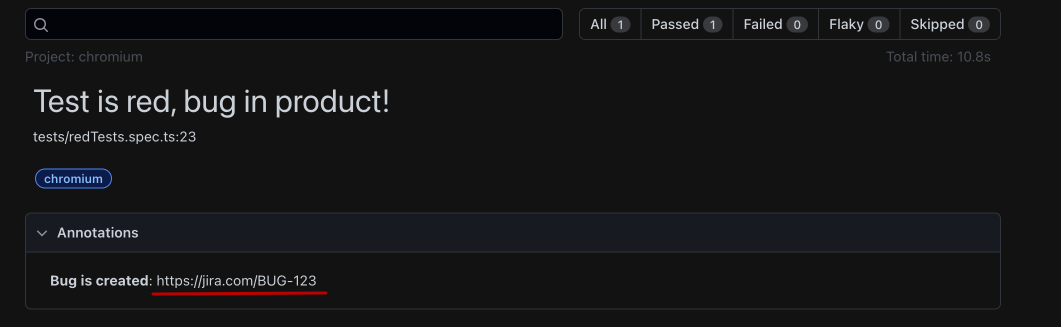 [Feature] Add parameter 'link' to Annotations · Issue #20584 · microsoft/playwright · GitHub