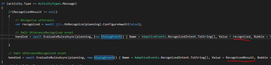 [Adaptive] Enable RecognizerResult injection to reduce extra luis call · Issue #2094 · microsoft ...