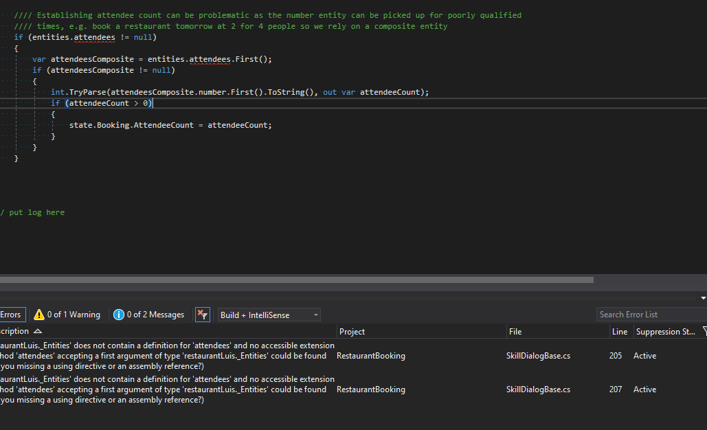 [RestaurantBooking Skill] Cannot find define of attendees entity in restaurant.lu · Issue #1654 ...