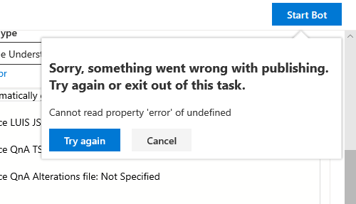 [Luis publish] Failed to publish luis with role due to low ludown version · Issue #910 ...