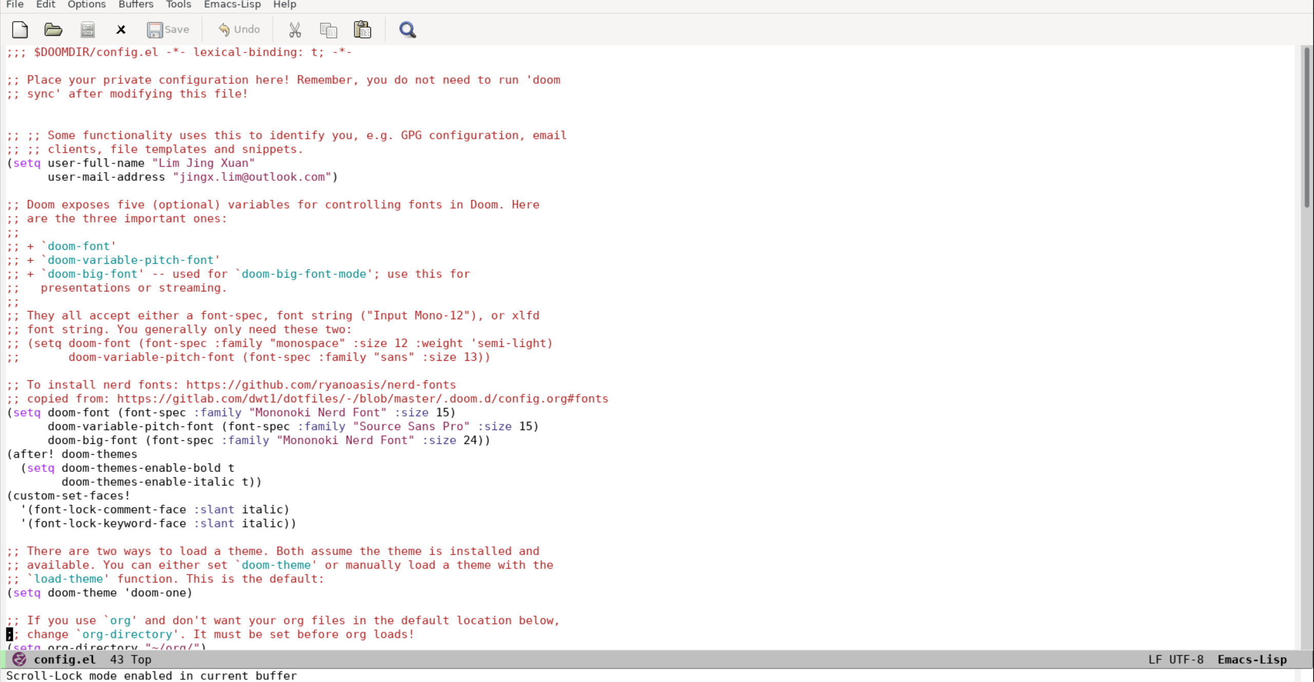 Can't find buffer/file name in modeline · Issue #4661 · doomemacs/doomemacs · GitHub