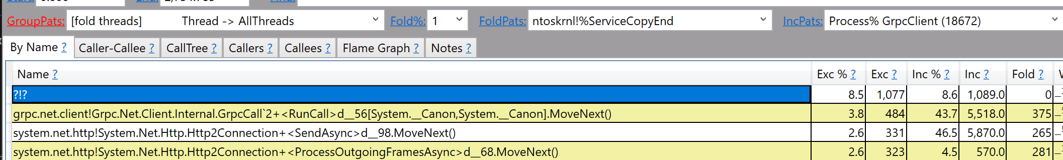 dotnet 5.0 traces have large percentage of unresolved modules in CPU stacks view · Issue #1326 ...