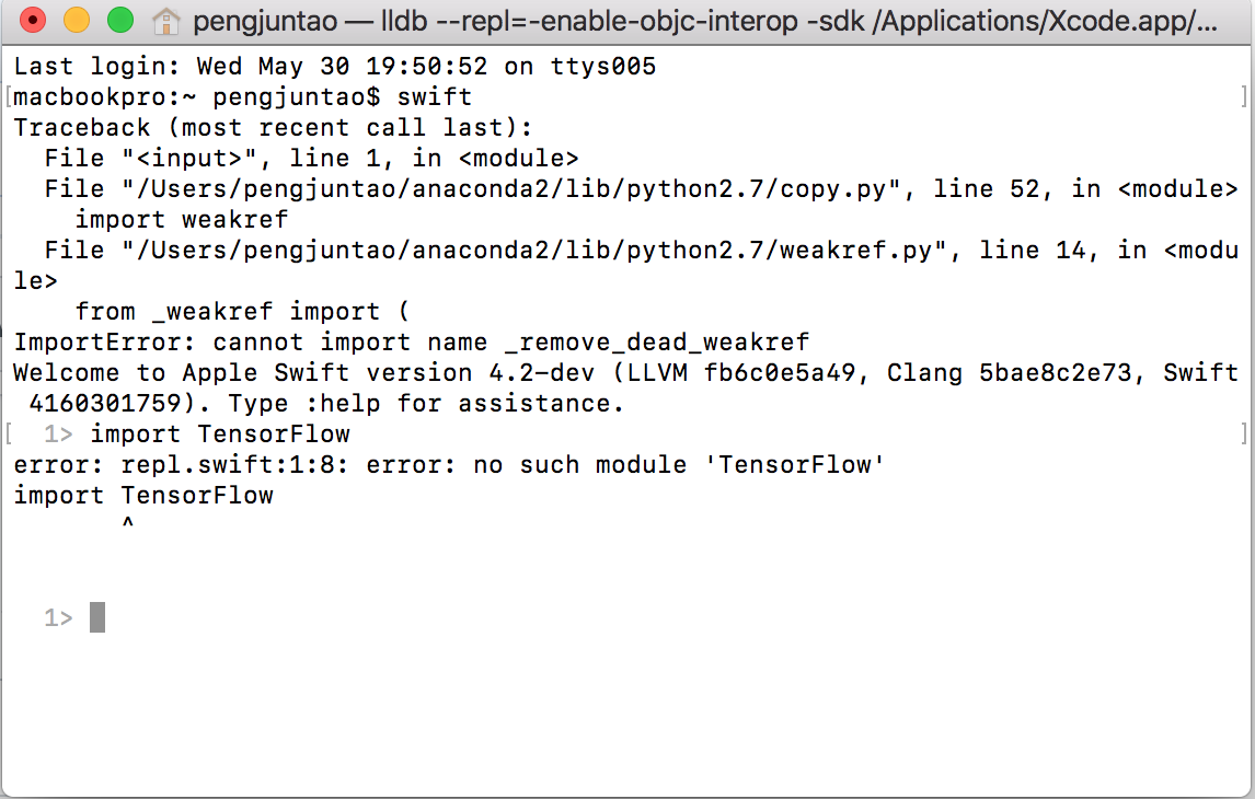 Playground execution failed · Issue #33 · tensorflow/swift · GitHub