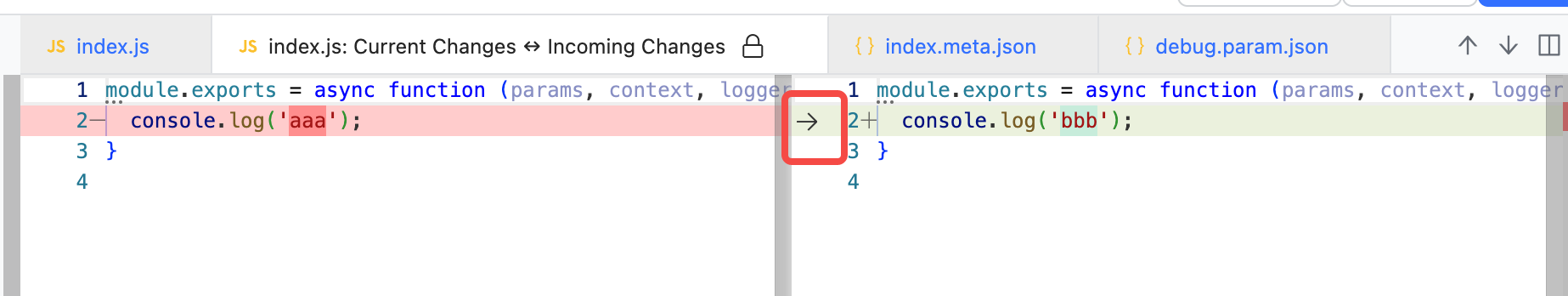 Bug 冲突的 Compare 视图会展示 Revert 图标 · Issue 2489 · Opensumicore · Github